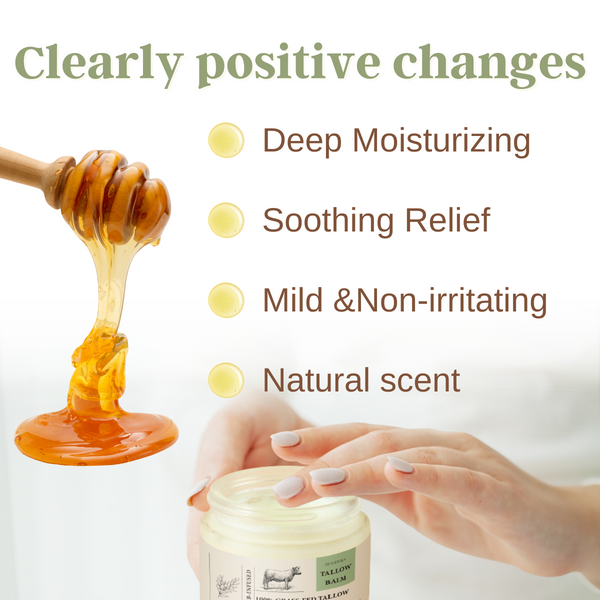 Beef tallow and Honey Balm – Frandora